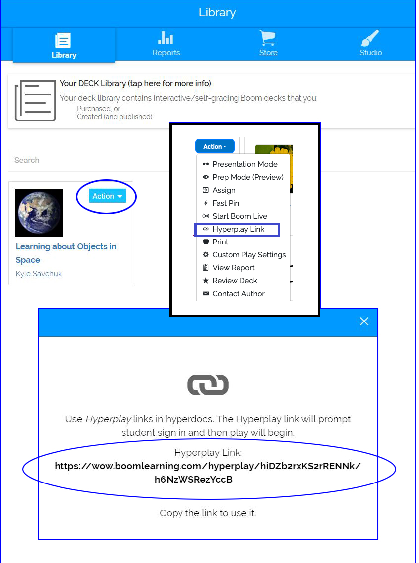 Assign Boom Cards in Google Classroom
