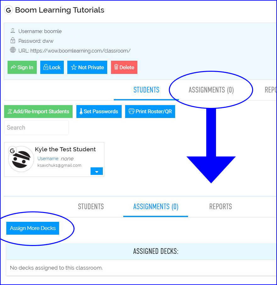 Assign Boom Cards in Google Classroom